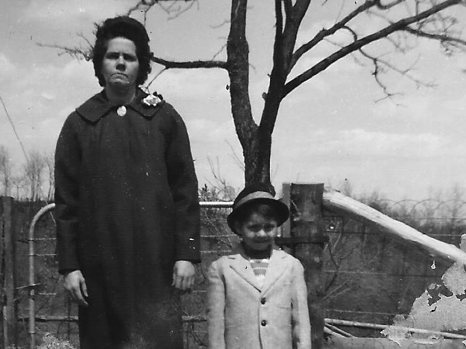 Uba Faye Pruett with her nephew Kyle Edward Toler | Pruett Deskins ...